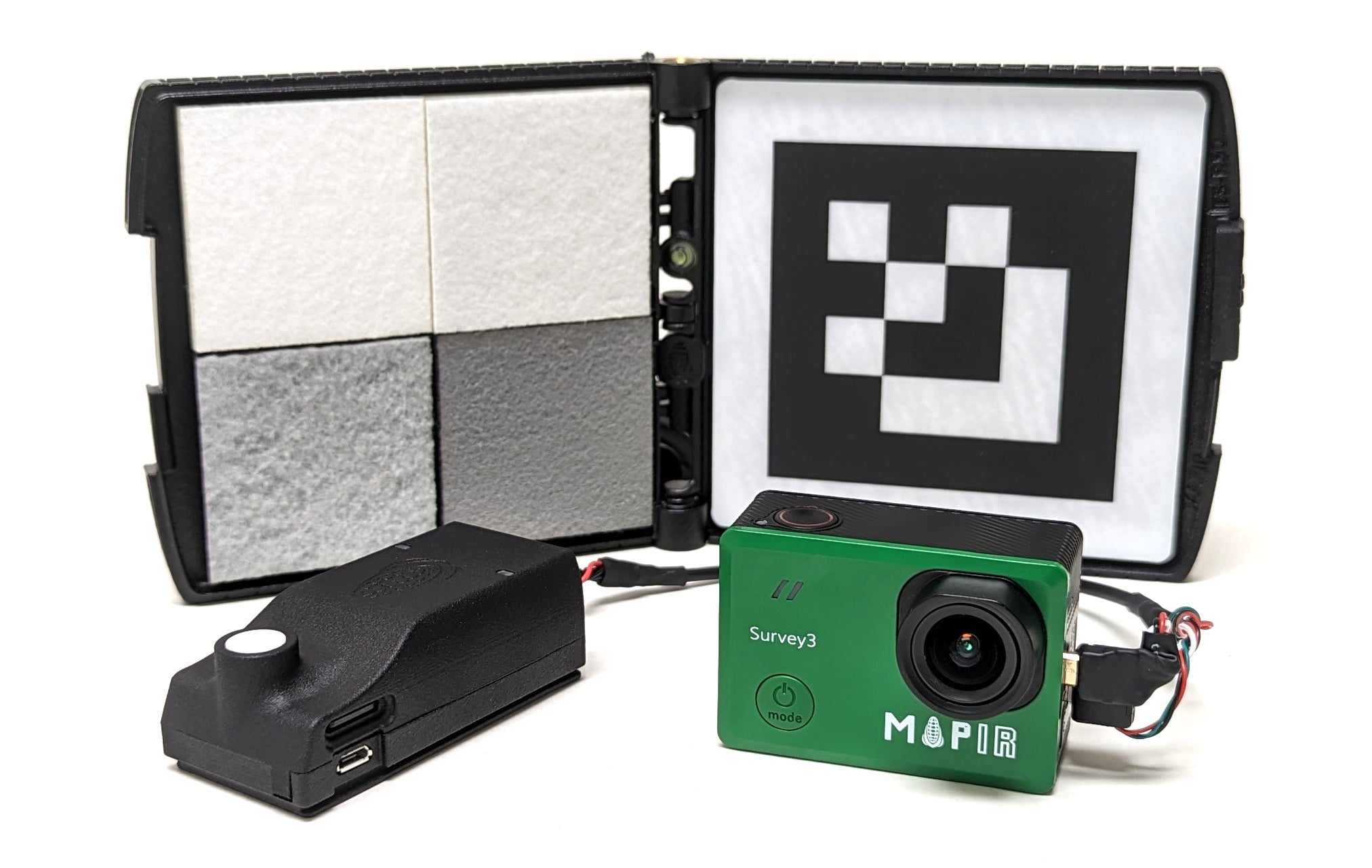 Survey3 Camera + Calibration Target + DAQ-A Data Logger Bundle - MAPIR ...